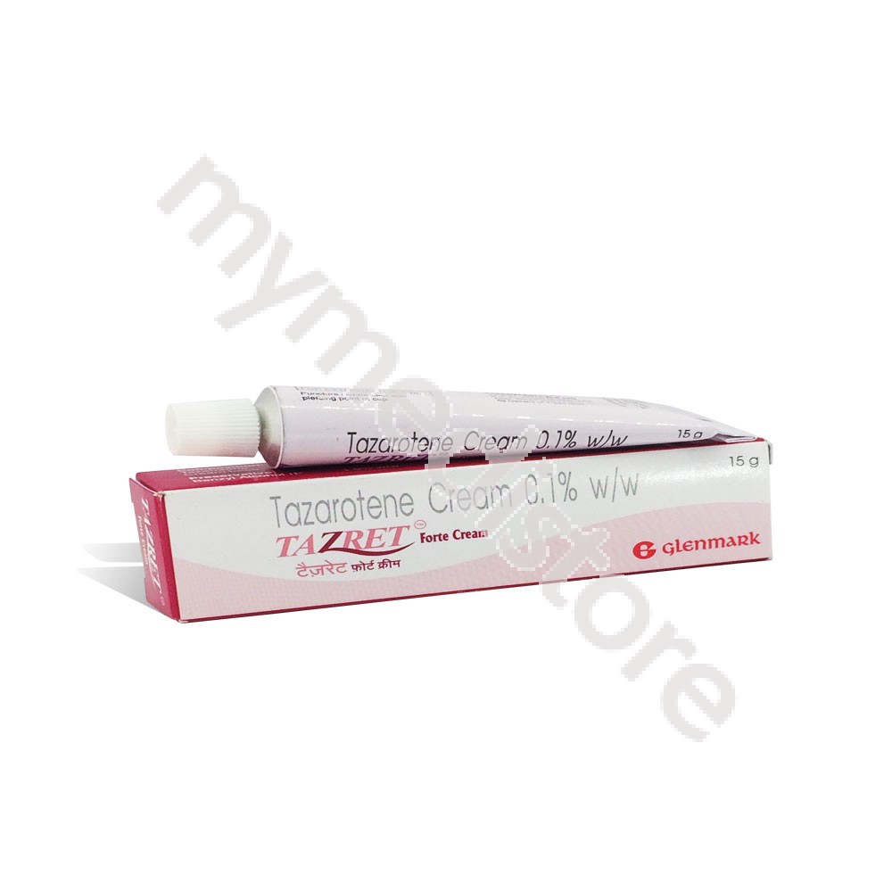 Tazret Forte Cream (Tazarotene) Online Order From Mymedistore