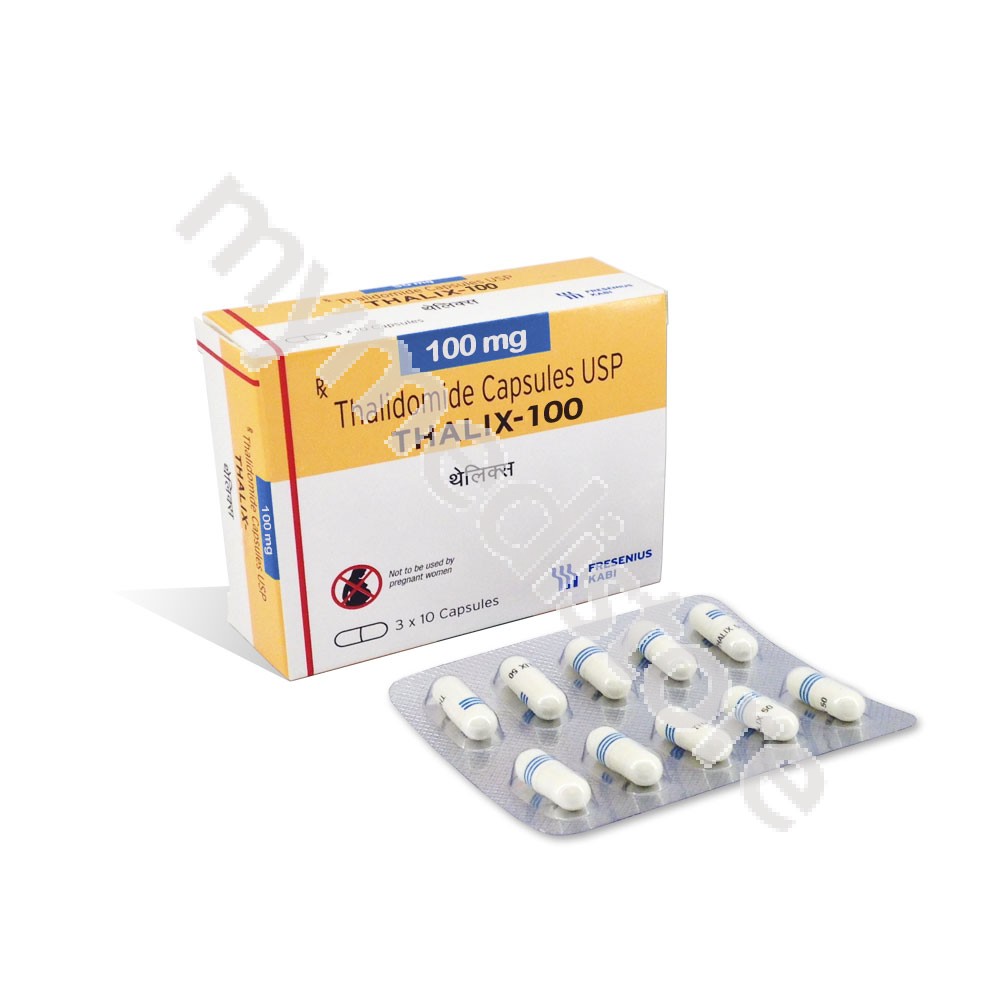 THALIX 100 MG | MyMediStore | Thalidomide price, Precautions, Uses